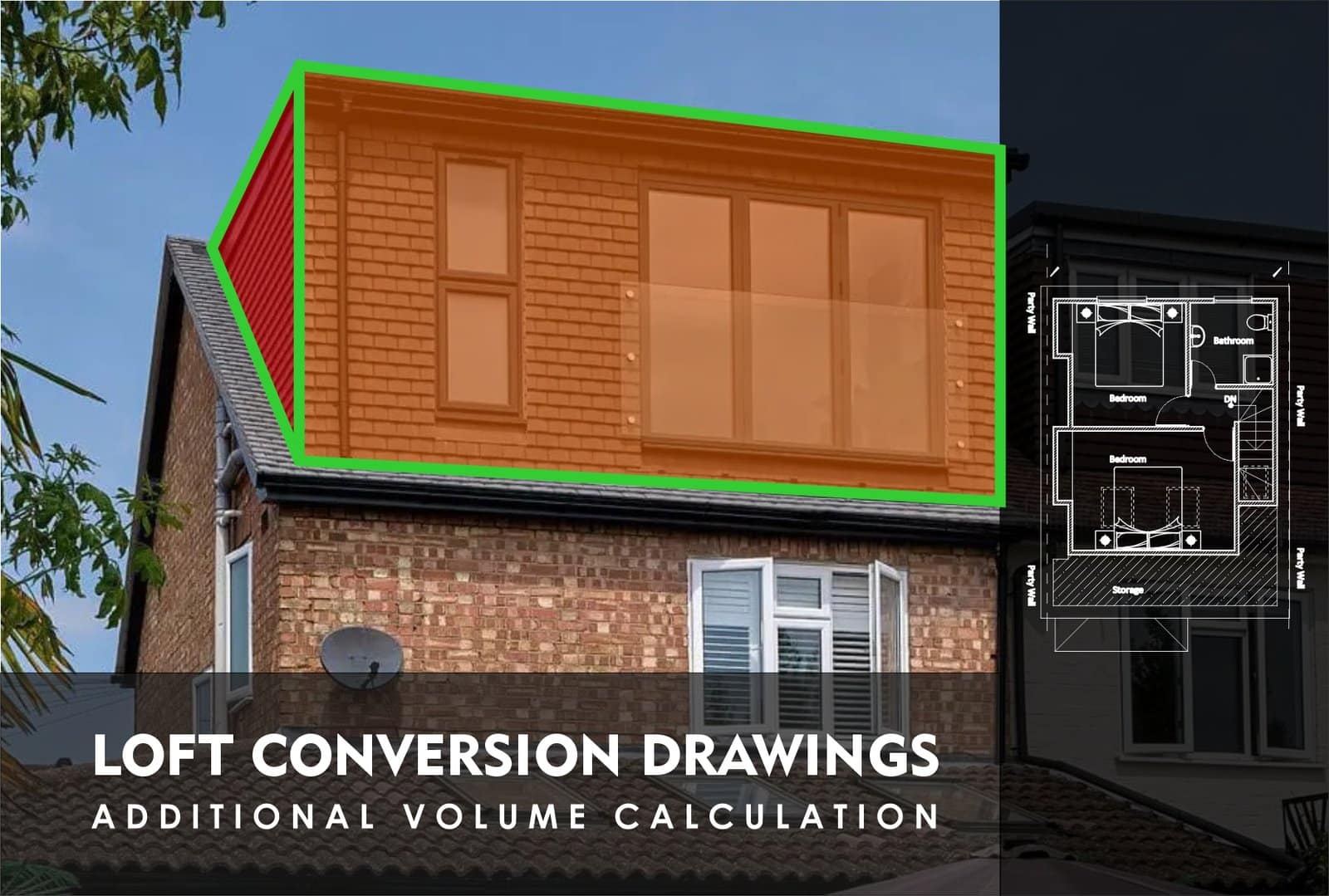 Loft Conversion Drawings Volume Calculation